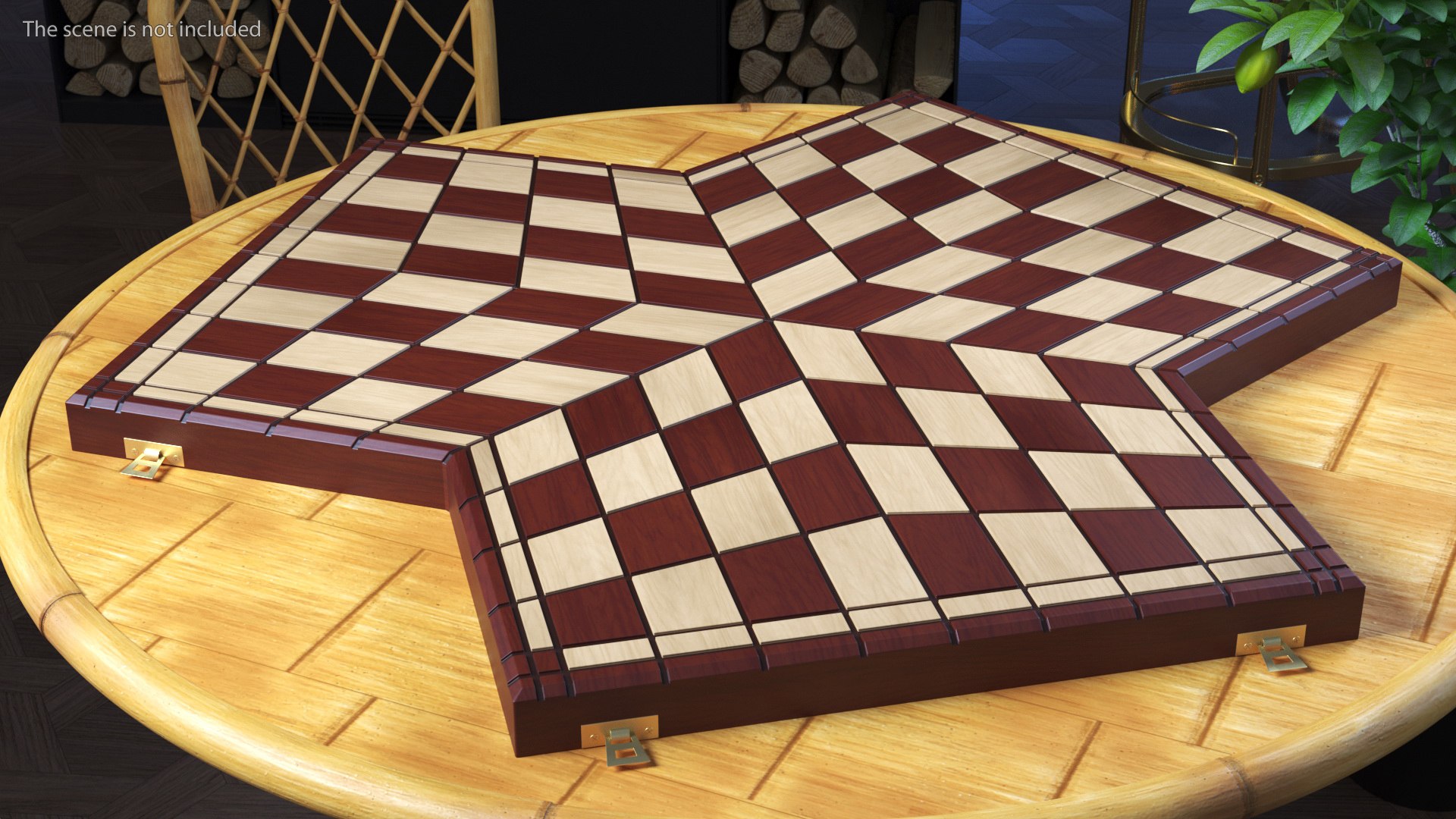 3D Chess Desk For Three Players - TurboSquid 2031793