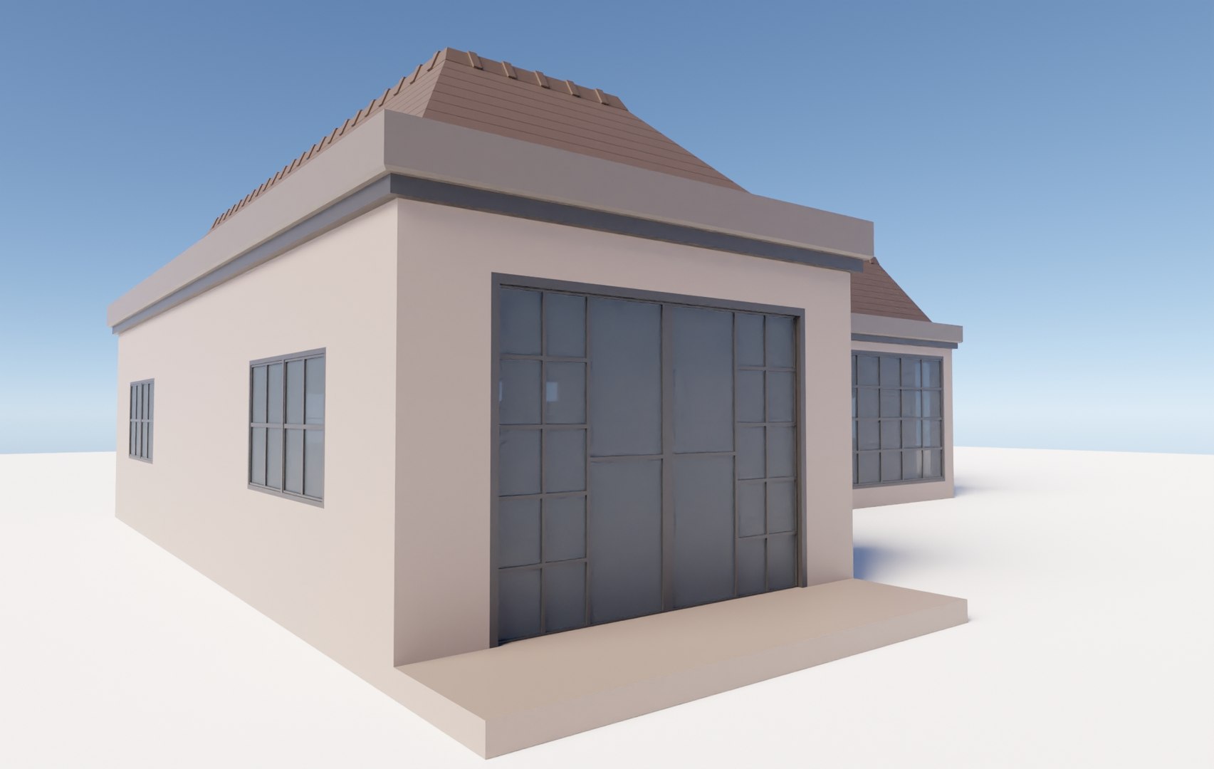 Single Storey House 2 3D Model - TurboSquid 2280332