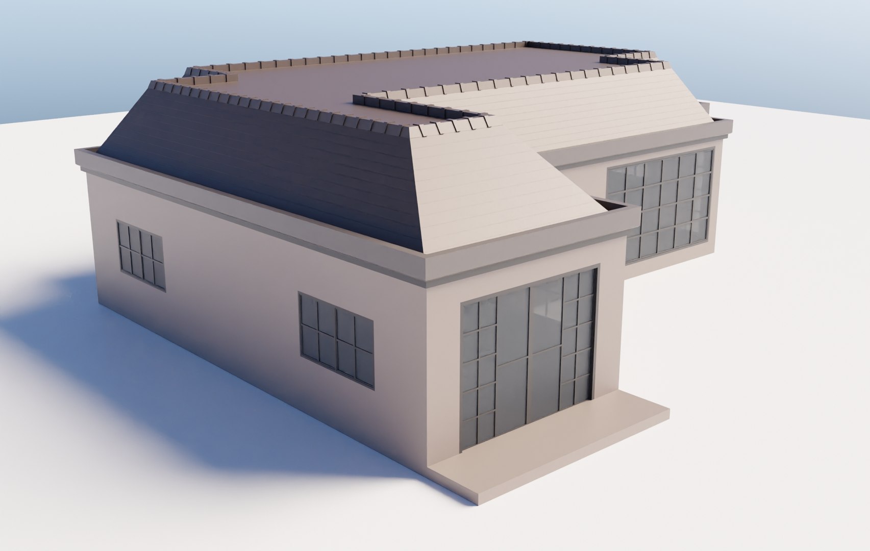 Single Storey House 2 3D Model - TurboSquid 2280332
