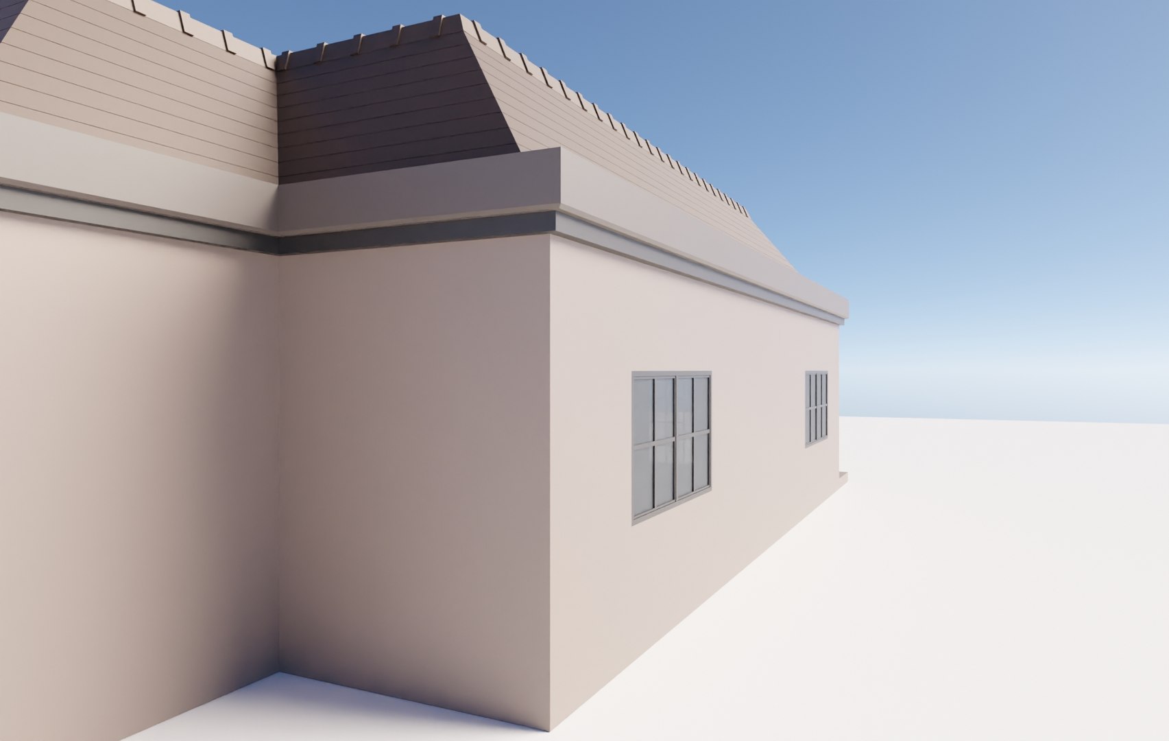 Single Storey House 2 3D Model - TurboSquid 2280332