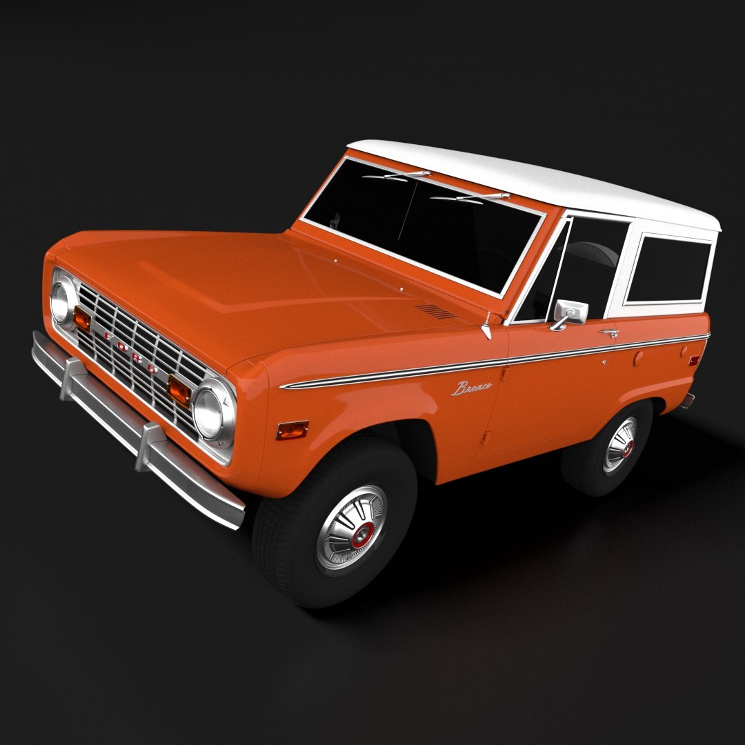 Ford Bronco 3D Model - TurboSquid 2328786