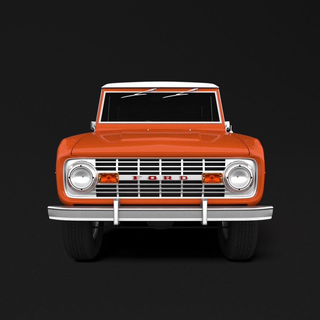 Ford Bronco 3D Model - TurboSquid 2328786