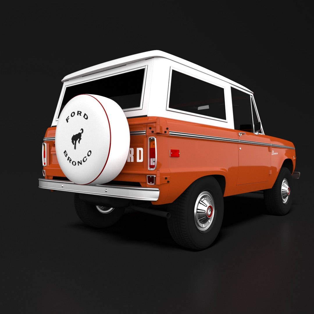 Ford Bronco 3D Model - TurboSquid 2328786