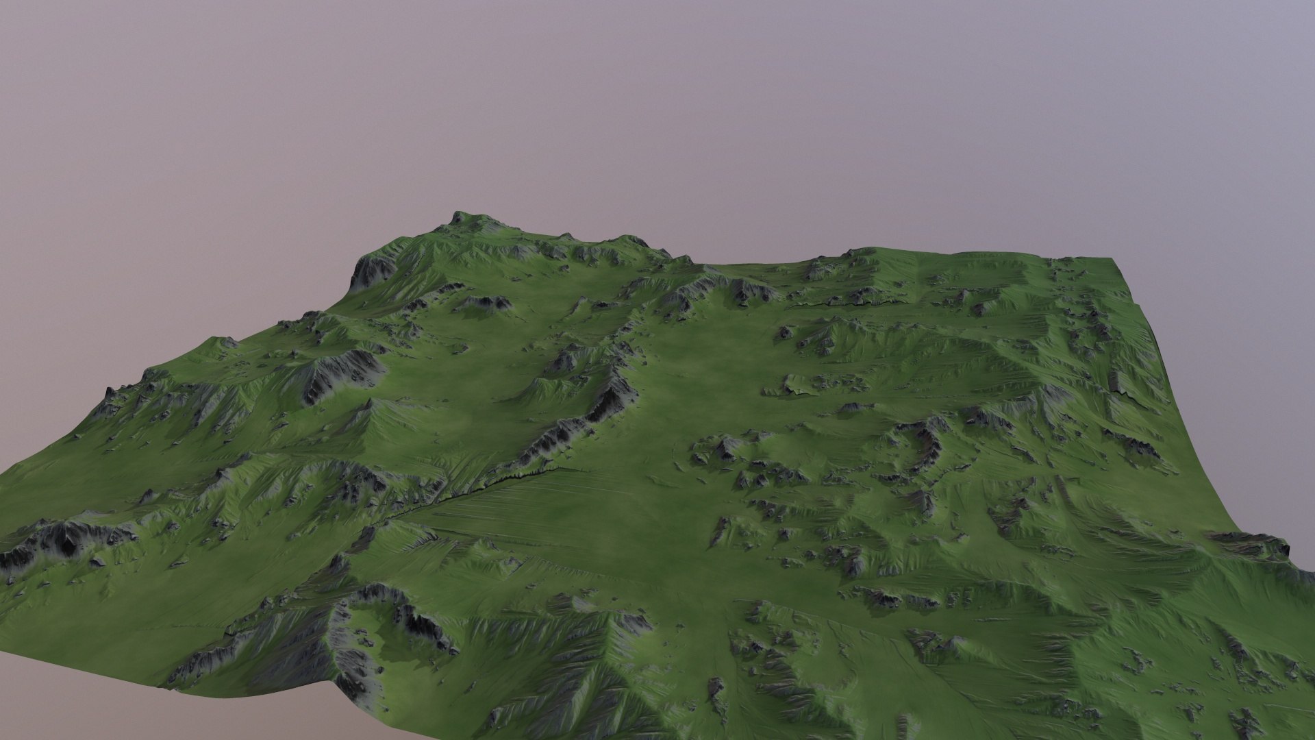 Landscape Nature Terrain Model - TurboSquid 1612301
