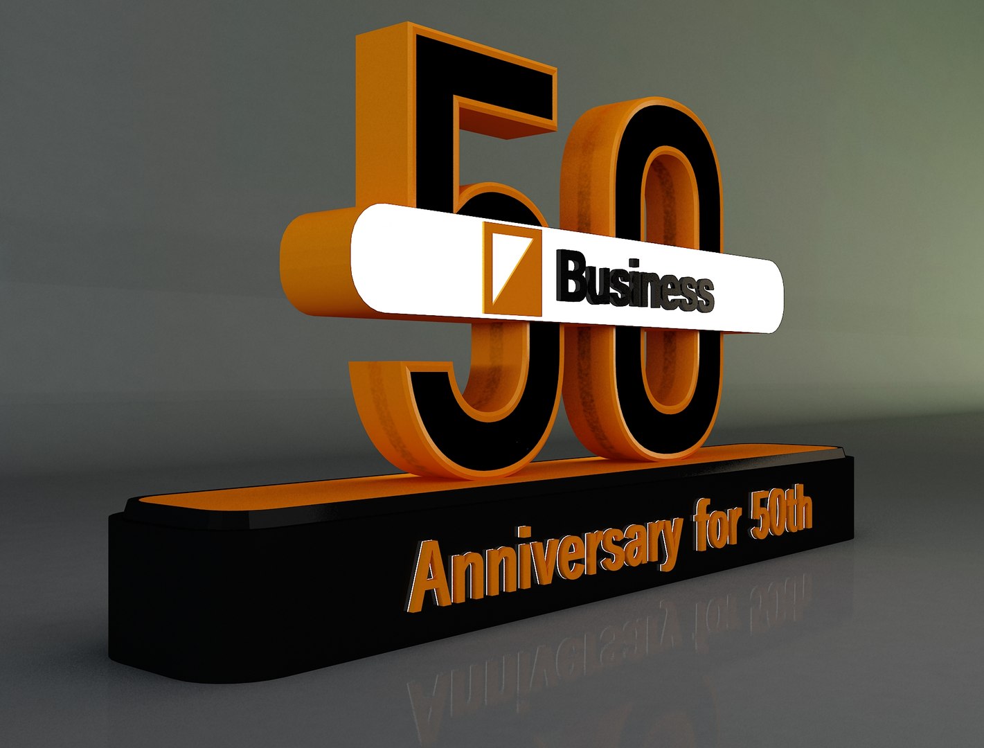 3D model 50 years anniversary 3d model a661c - TurboSquid 2174191