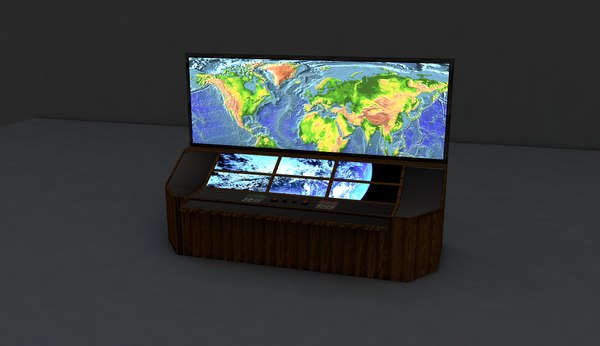 modelo 3d Mesa de control - TurboSquid 793707