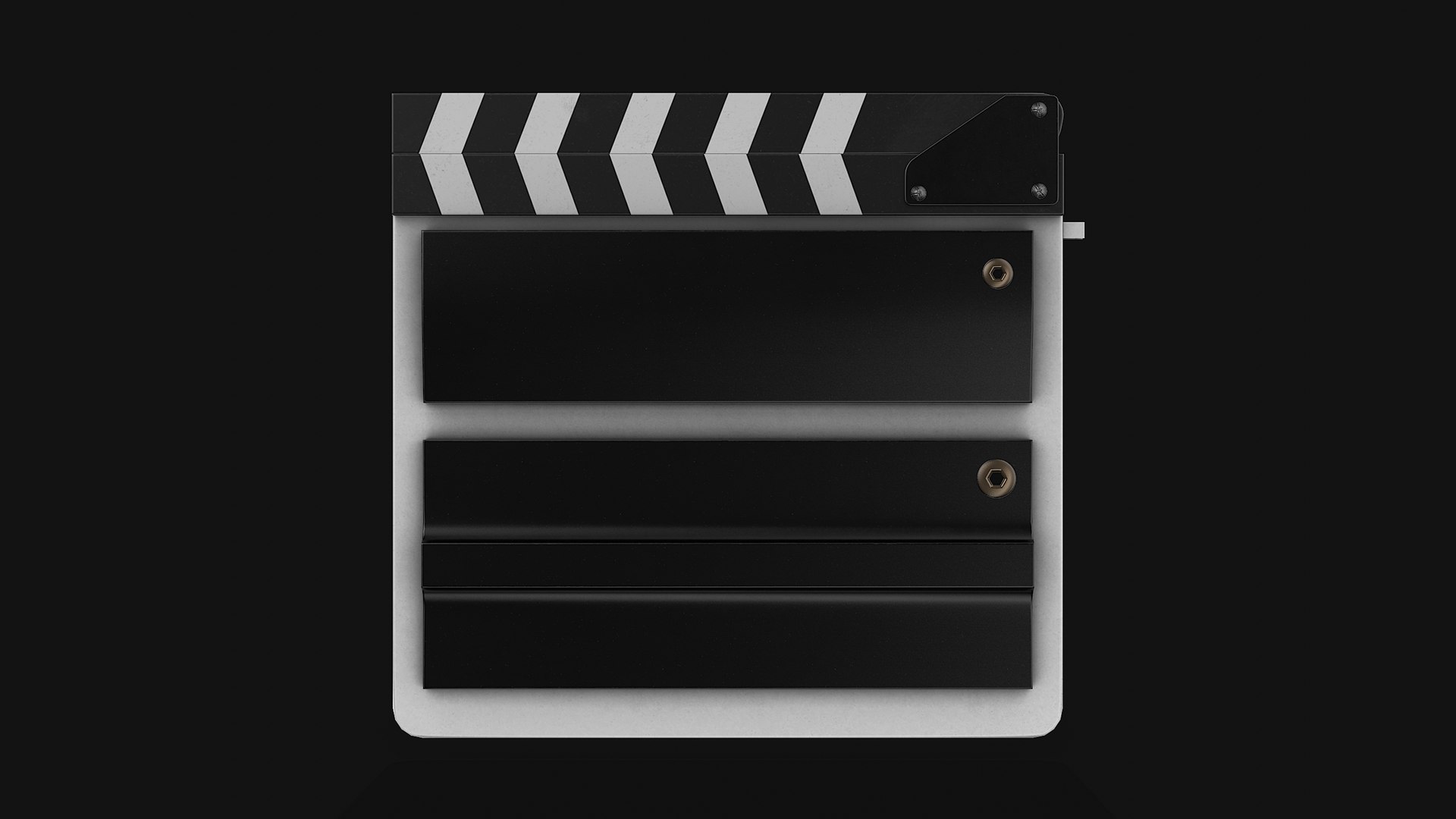 Digital Clapperboard Model - TurboSquid 2225995