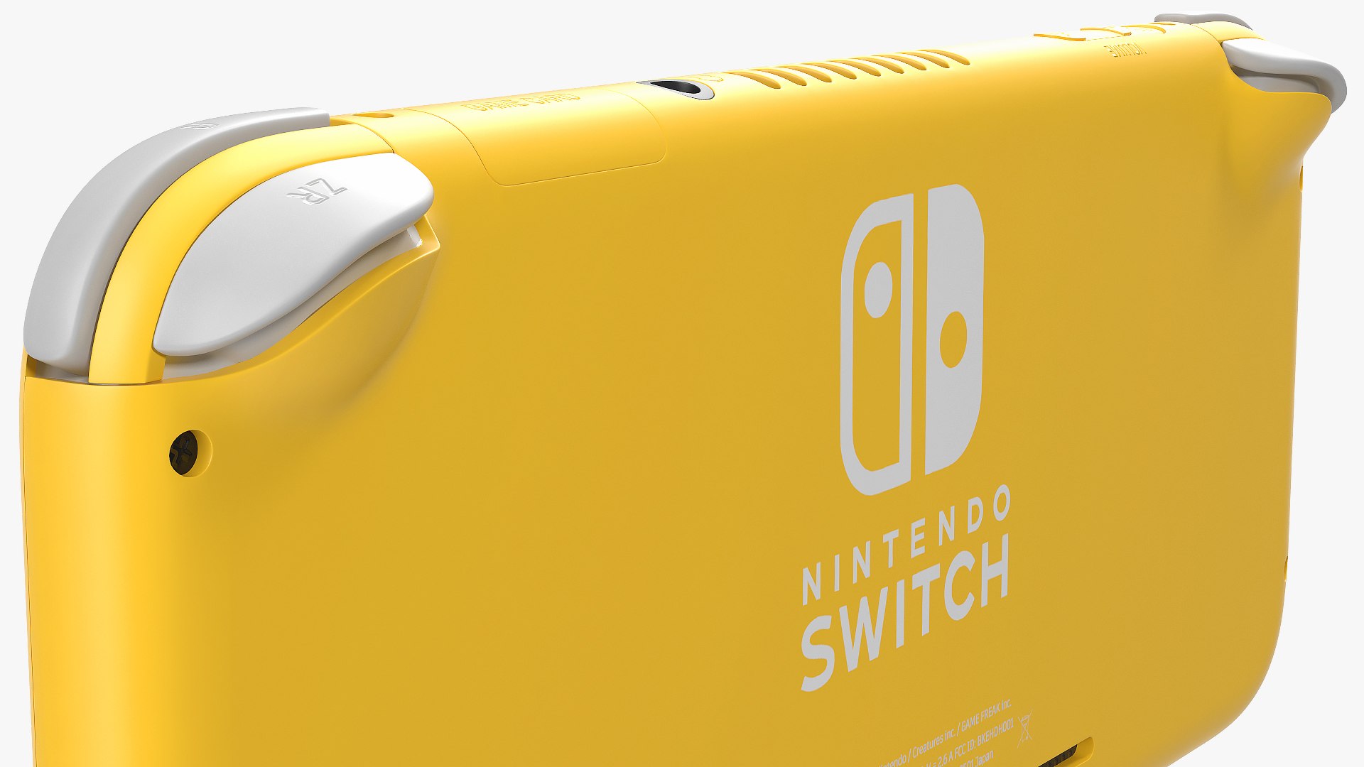 Nintendo Switch Lite Yellow 3D - TurboSquid 1462572