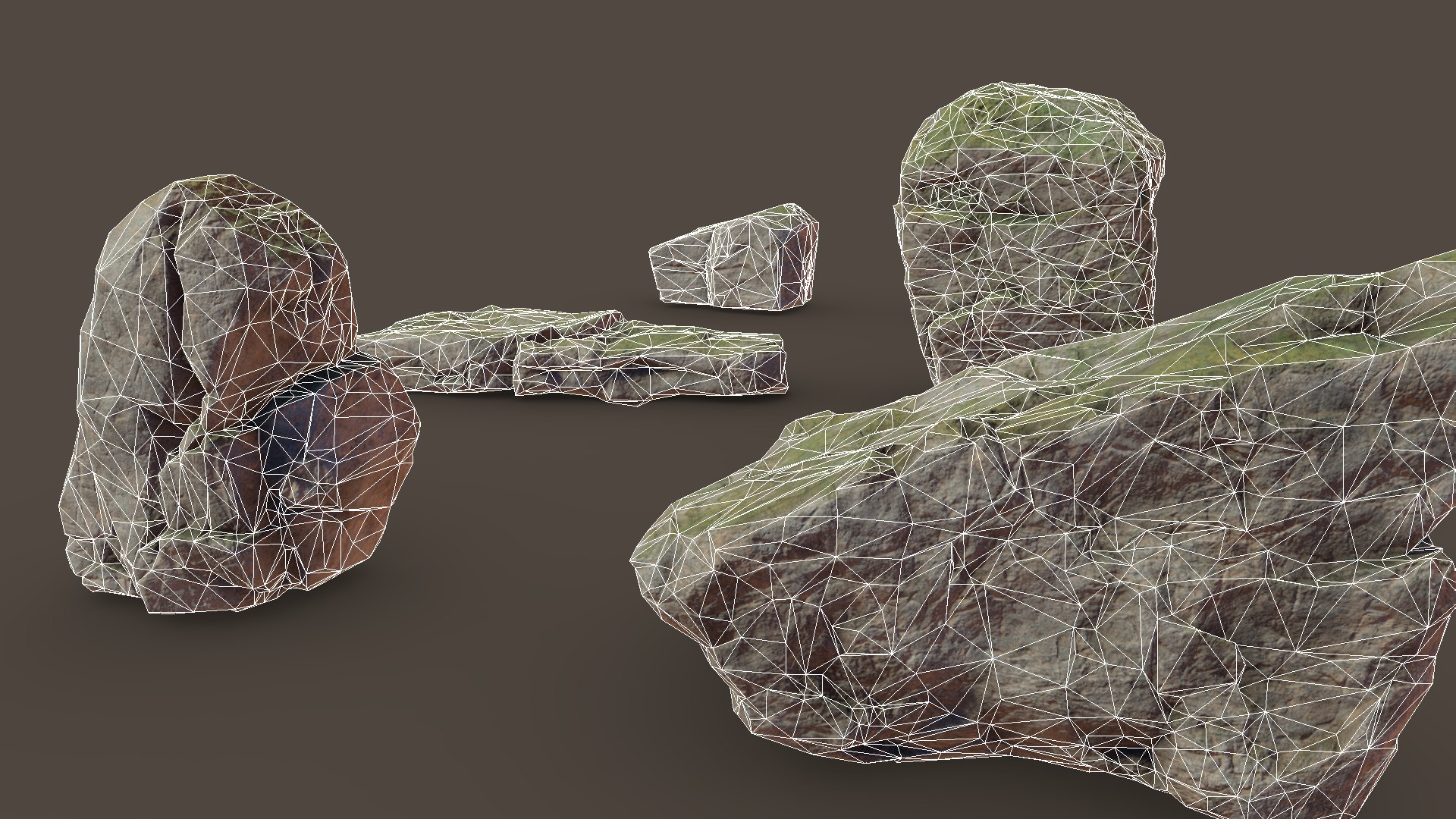 Free Realistic Rocks - Asset LowPoly 3D Model - TurboSquid 2272621