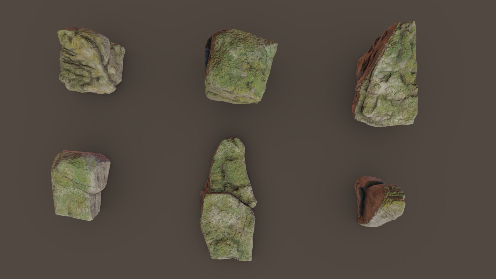 Free Realistic Rocks - Asset LowPoly 3D Model - TurboSquid 2272621
