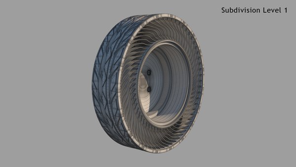 3d model air wheel