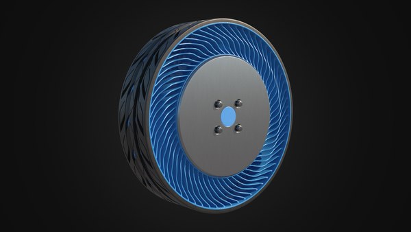 3d model air wheel