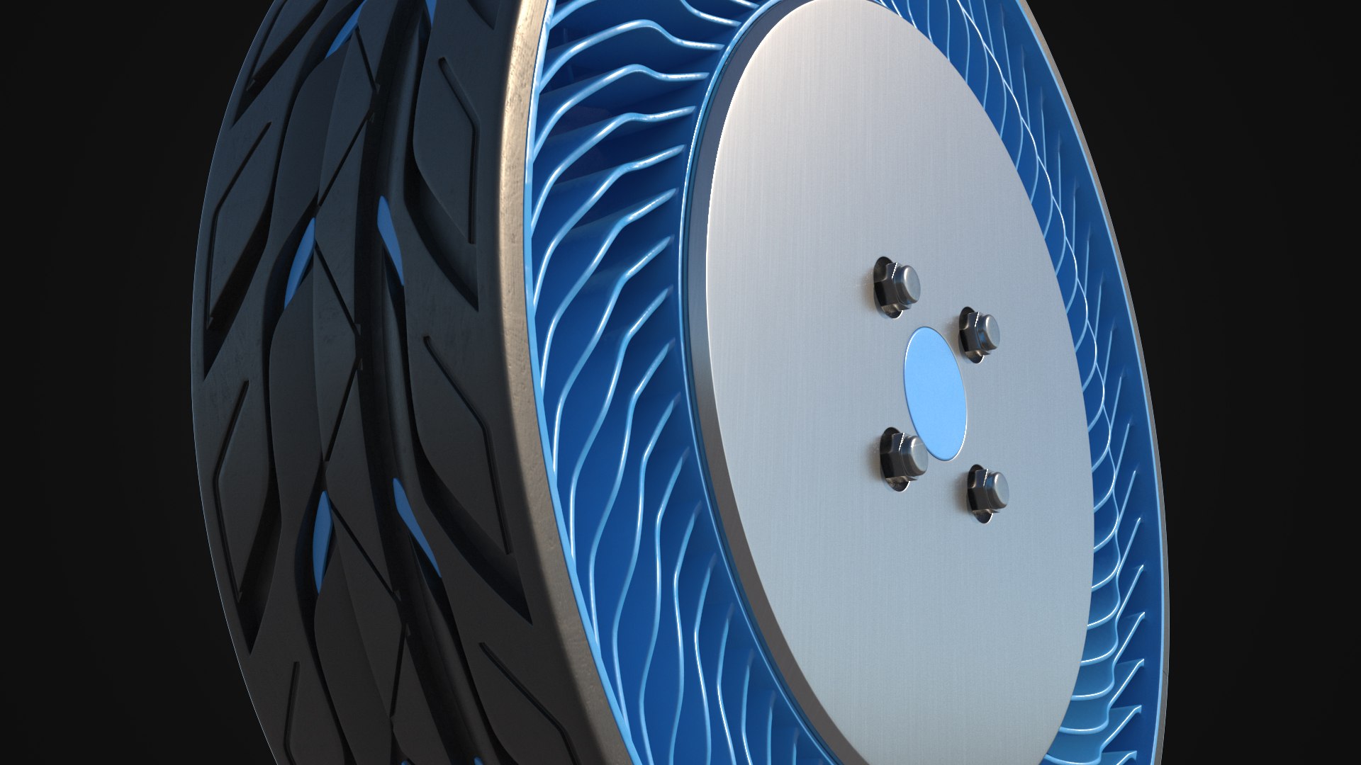 3d Model Air Wheel