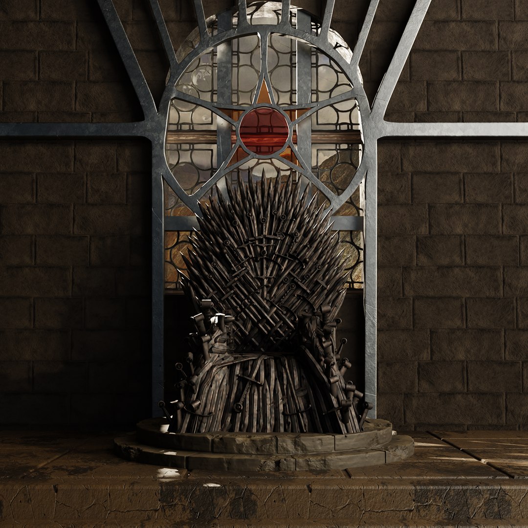 3D модель the Iron Throne - TurboSquid 2040201