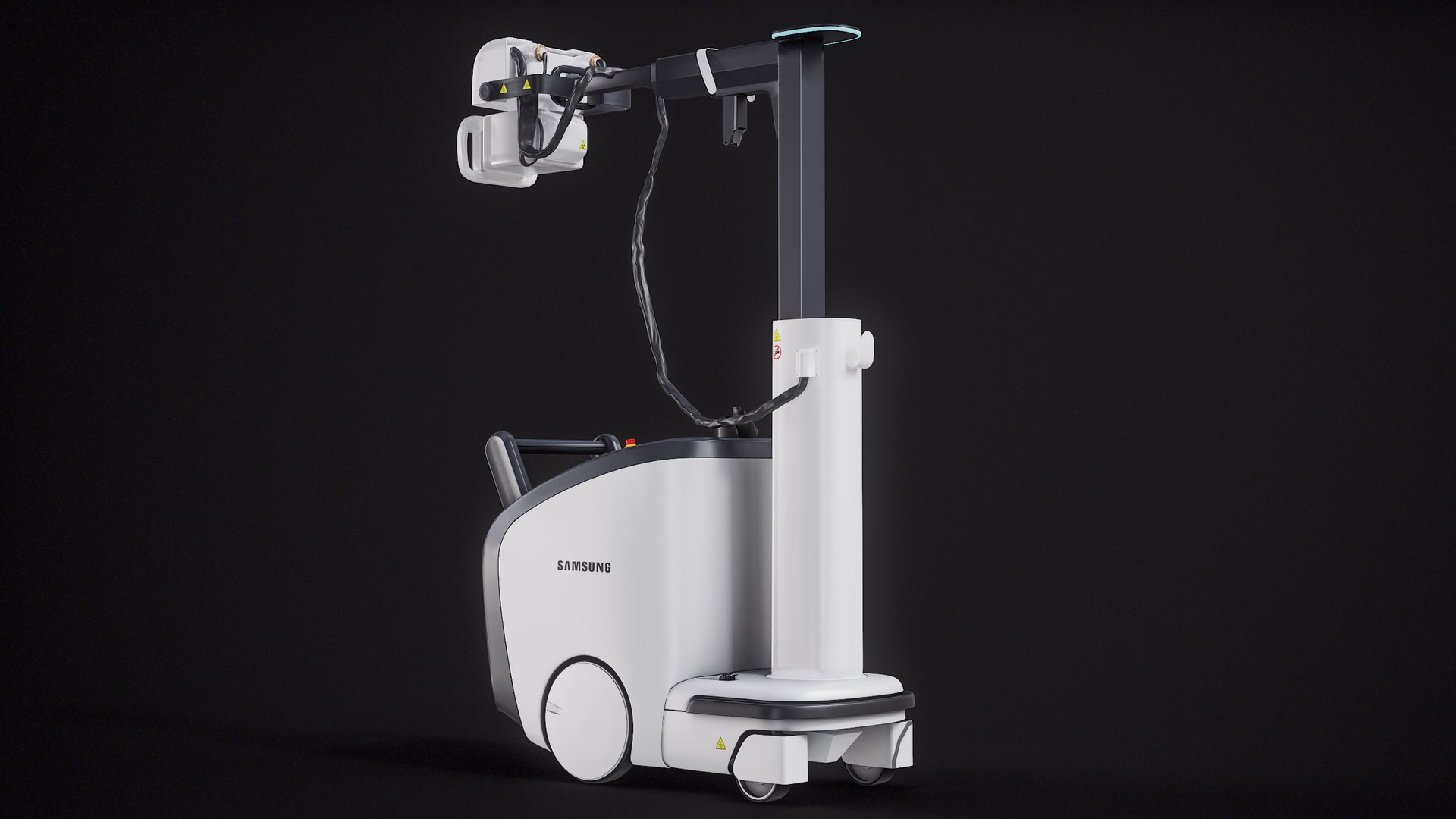3D Samsung GM85 AccE Diagnostic X-Ray Unit Posed PBR model - TurboSquid ...