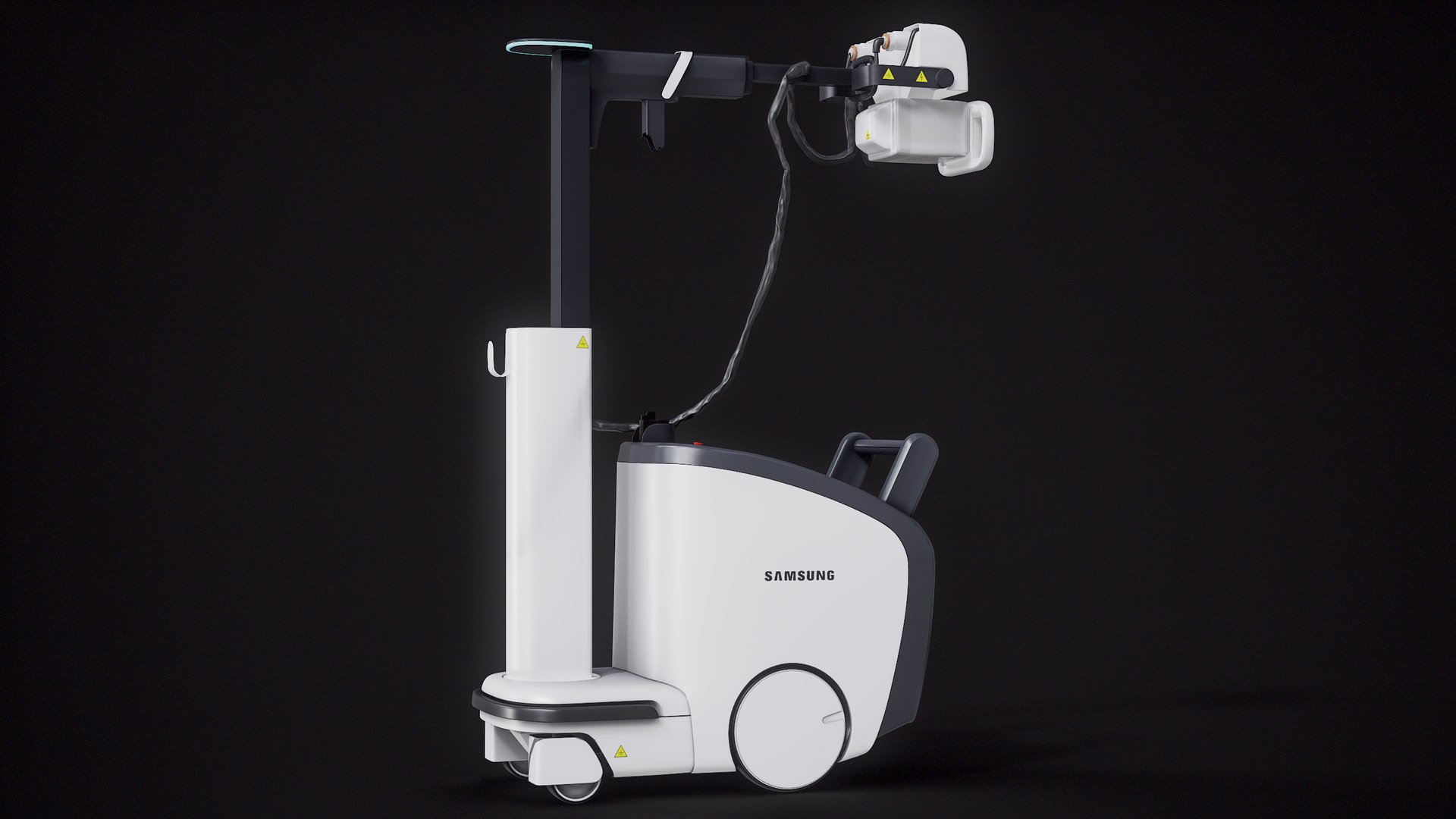 3D Samsung GM85 AccE Diagnostic X-Ray Unit Posed PBR model - TurboSquid ...