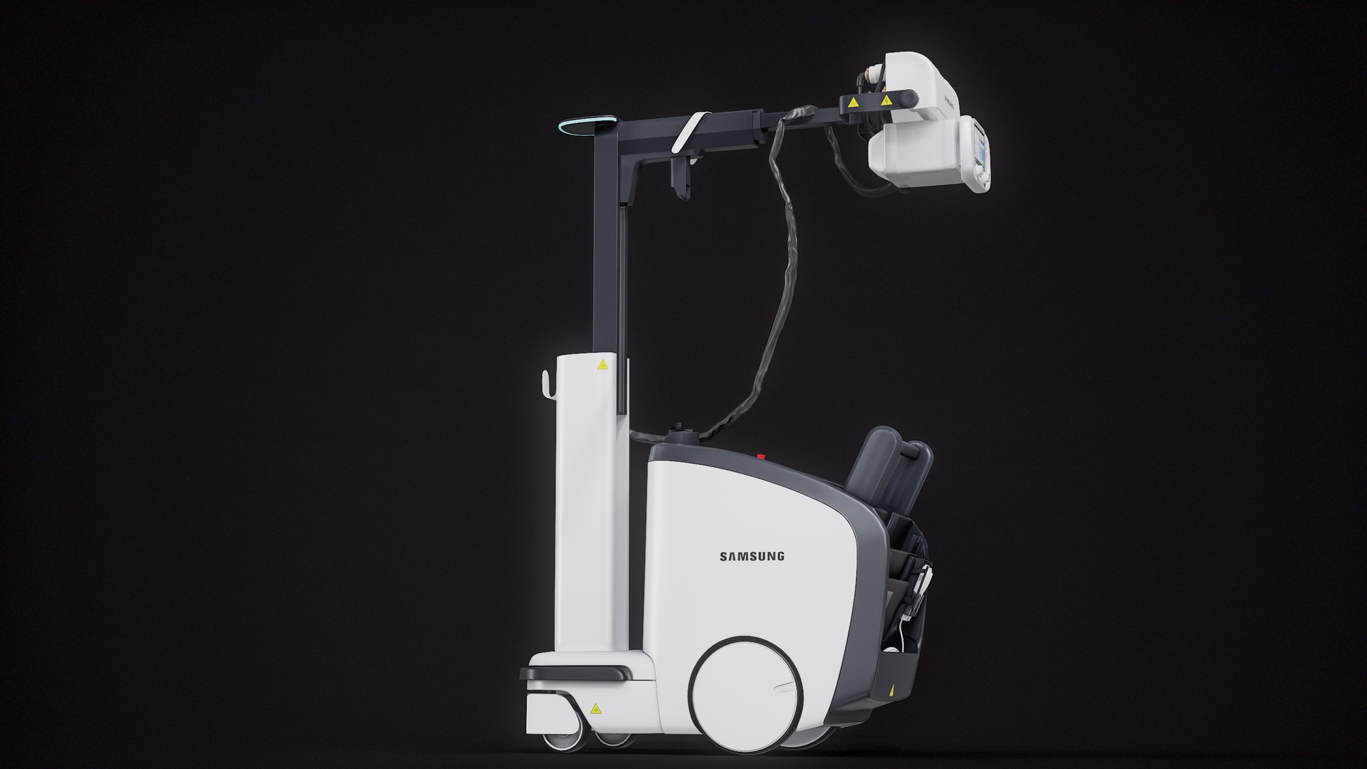 3D Samsung GM85 AccE Diagnostic X-Ray Unit Posed PBR model - TurboSquid ...