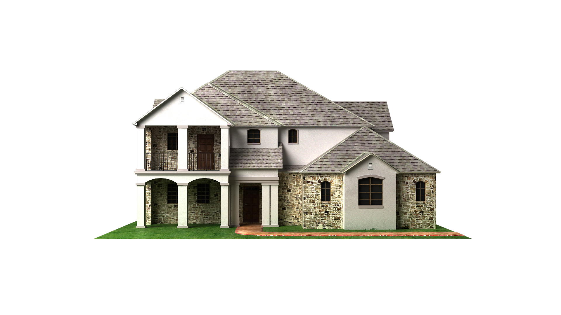 Traditional house 3D model - TurboSquid 1260855