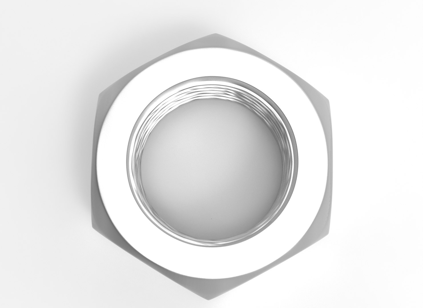3D Model Nut Screw - TurboSquid 1547996
