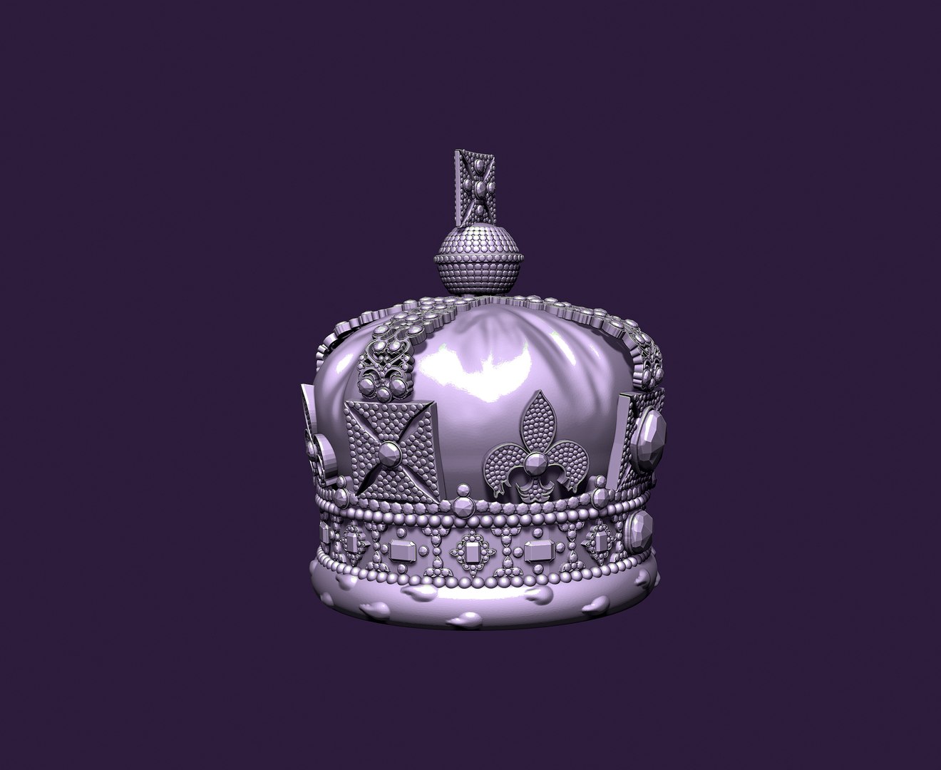 GREAT Britain Crown Printable Model - TurboSquid 1923474