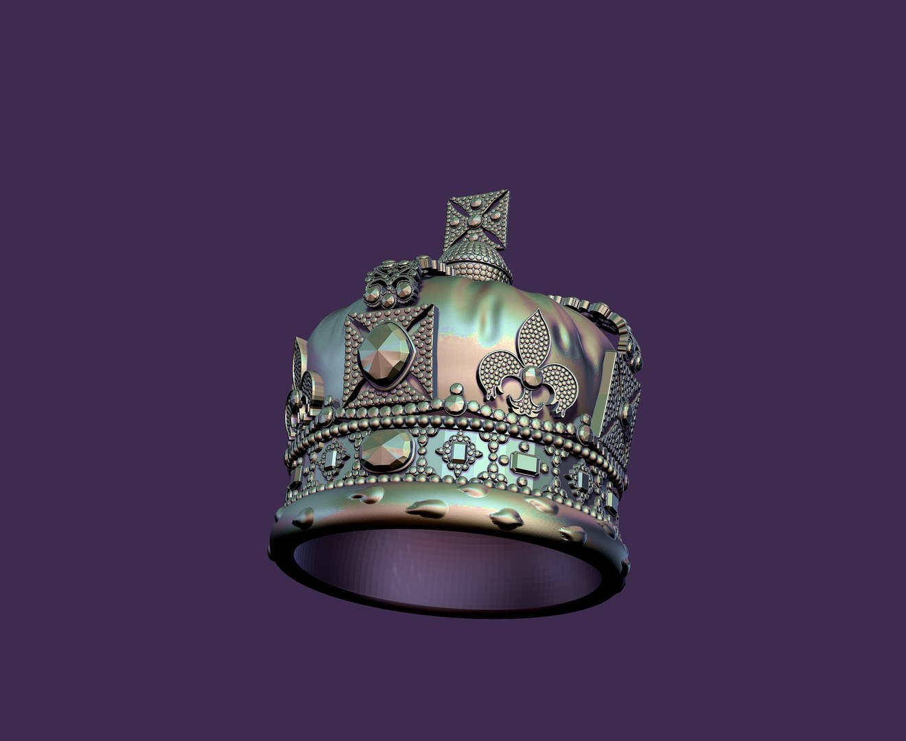 GREAT Britain Crown Printable Model - TurboSquid 1923474
