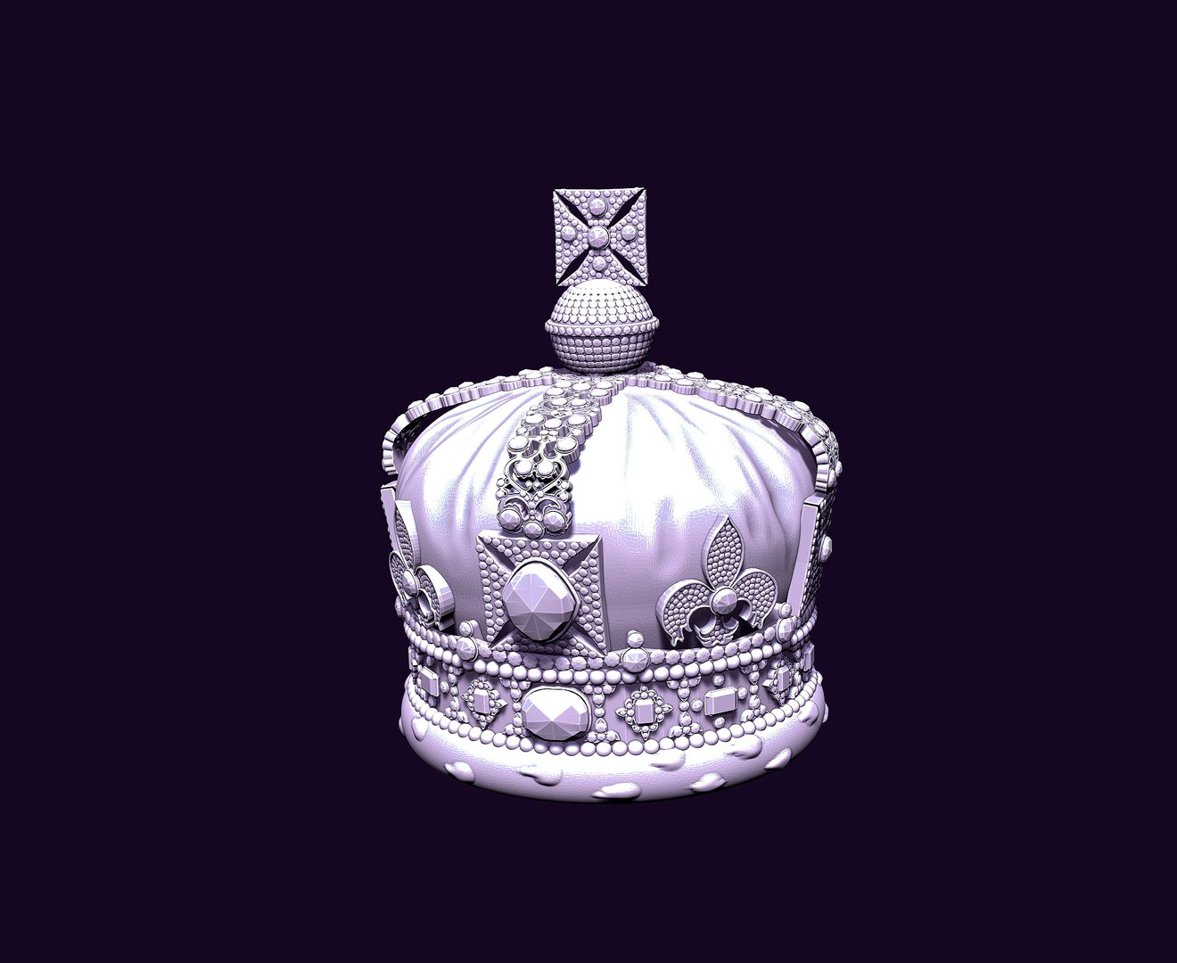 GREAT Britain Crown Printable Model - TurboSquid 1923474