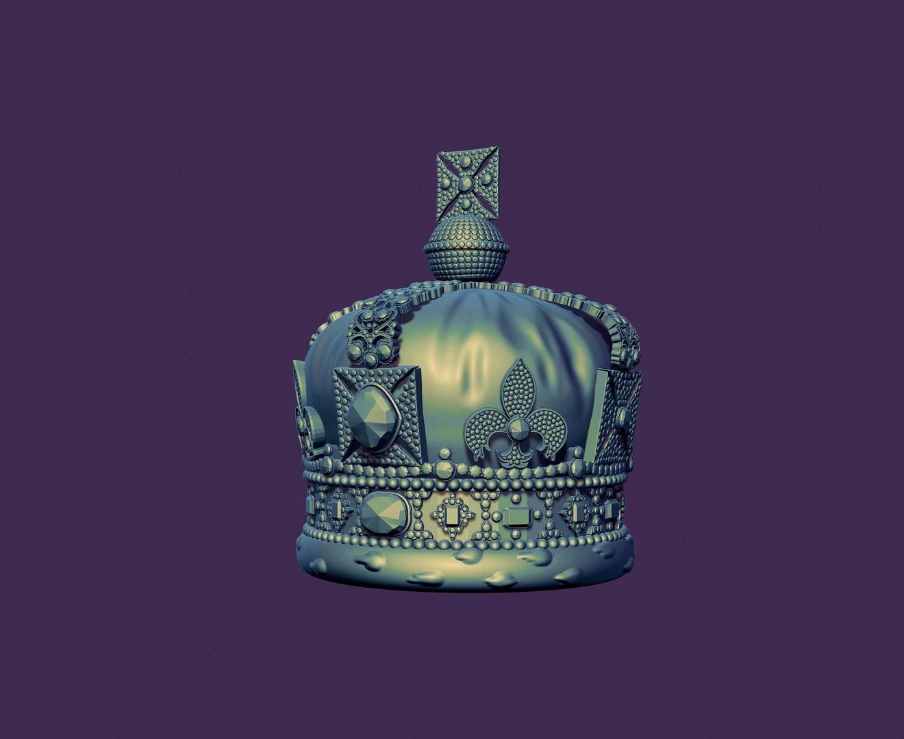 GREAT Britain Crown Printable Model - TurboSquid 1923474