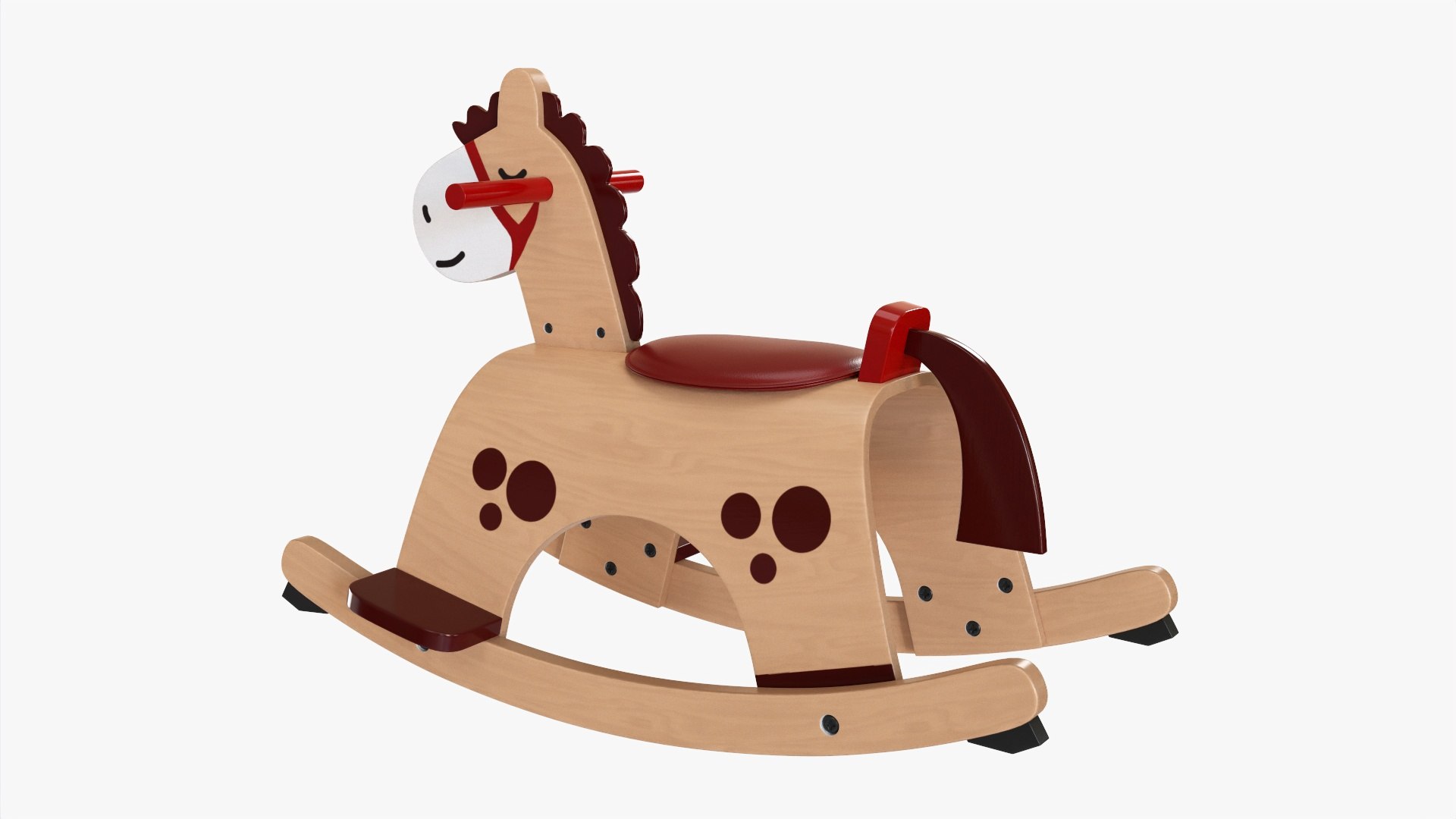 3D Rocking Pony Ride-on - TurboSquid 1842213