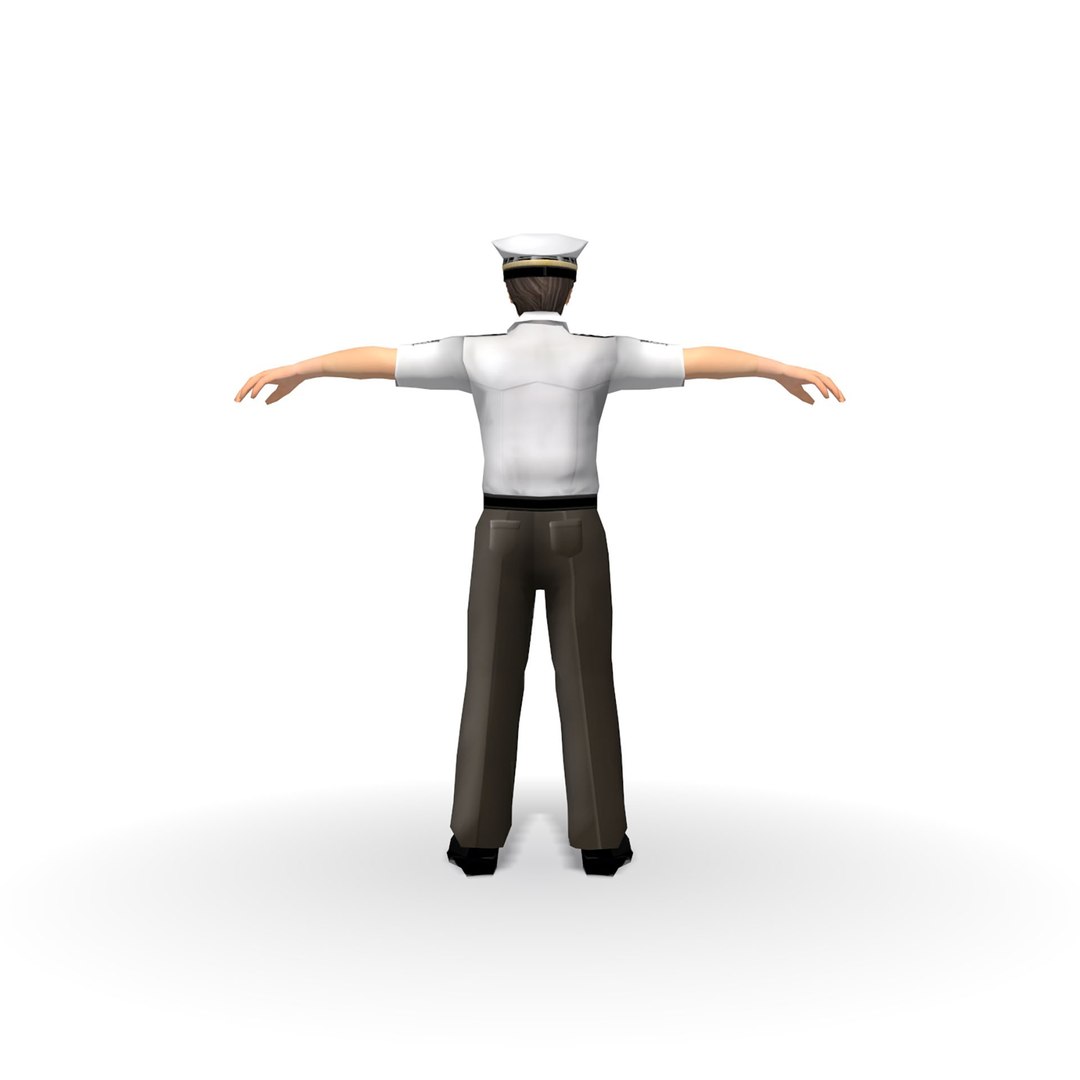 Policeman 3D Model - TurboSquid 2079419