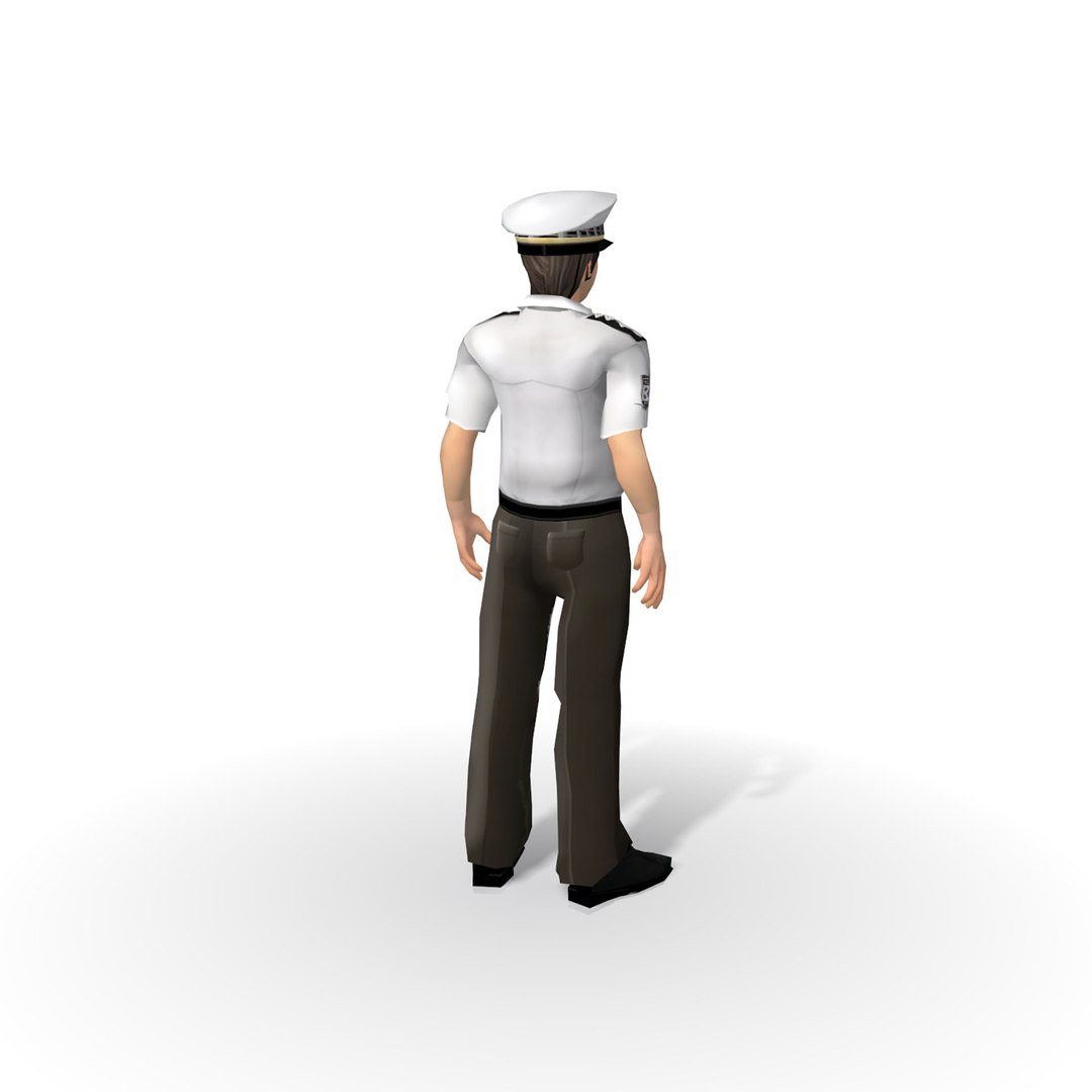 Policeman 3D Model - TurboSquid 2079419