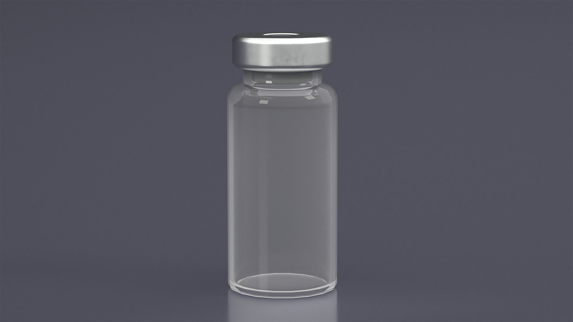 3D Sterile 10ml Vial With Rubber Stopper Model - TurboSquid 2209661