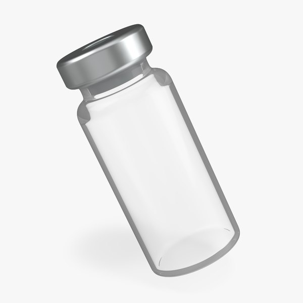 modelo 3d Vial estéril de 10 ml con tapón de goma - TurboSquid 2209661