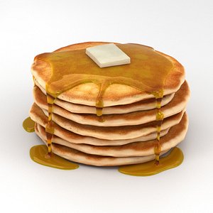 Pancake 3D Models for Download | TurboSquid