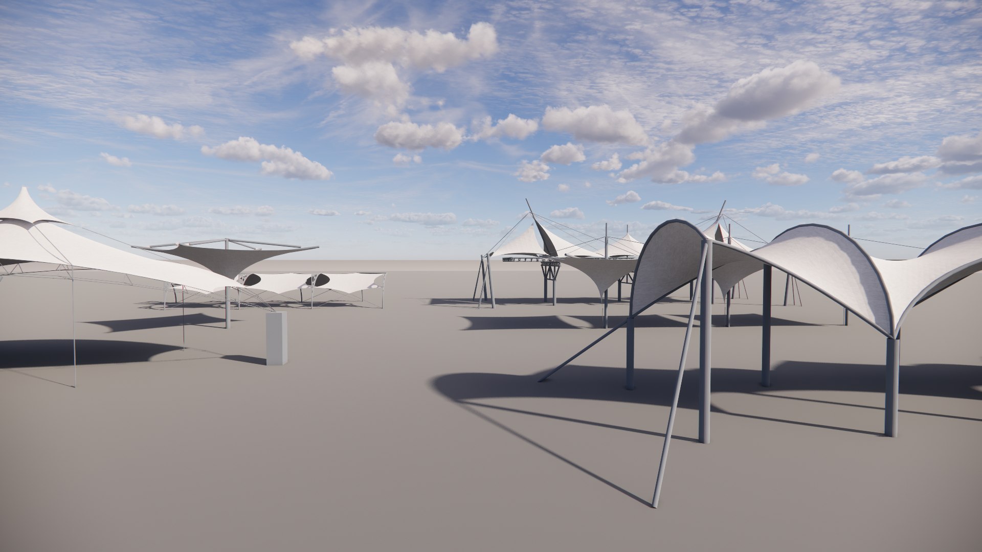 3D Tensile Structures Collection -A4 Model - TurboSquid 2385515