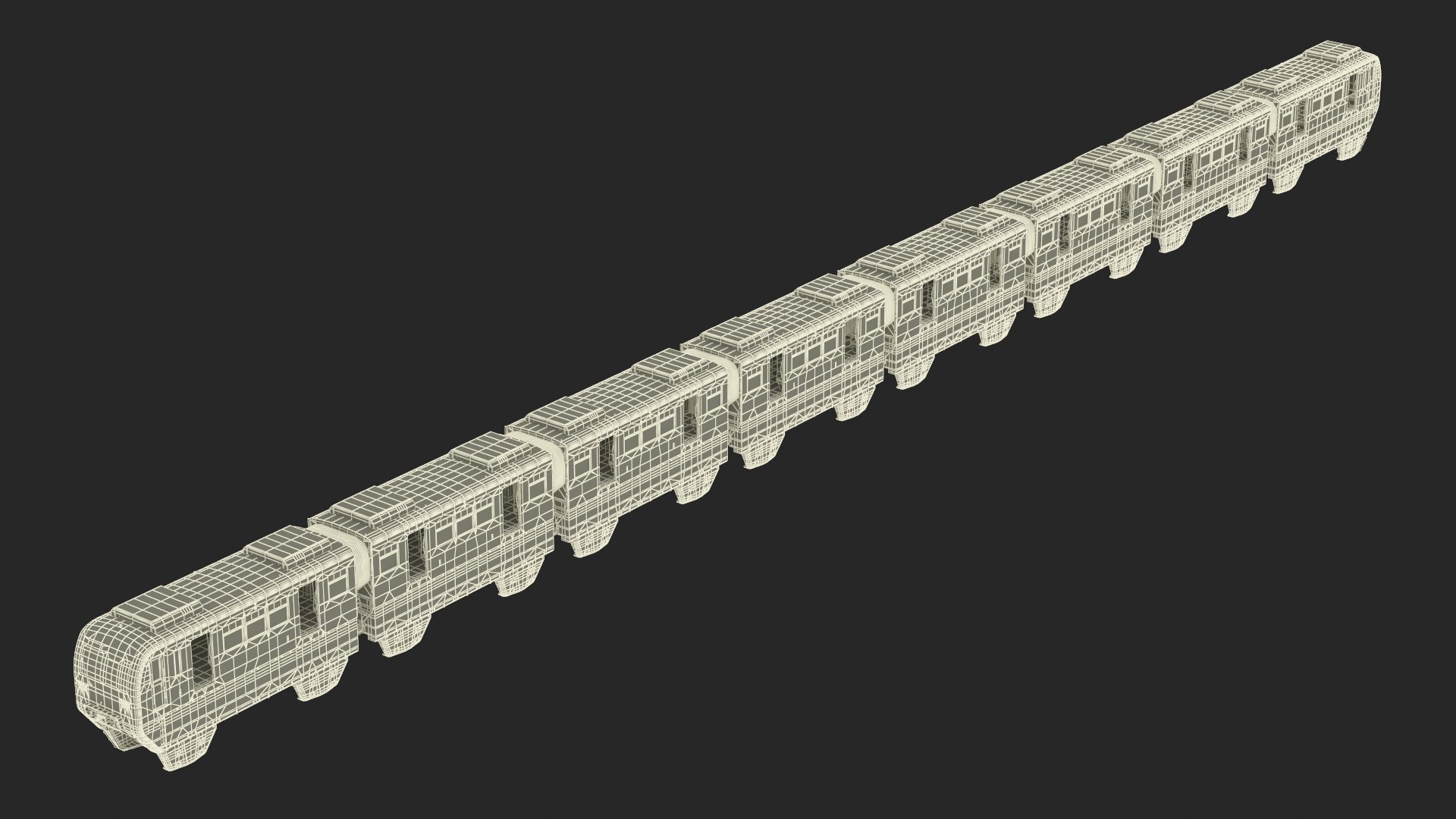 3D Chongqing Monorail Train Rigged For Maya Model - TurboSquid 2049233