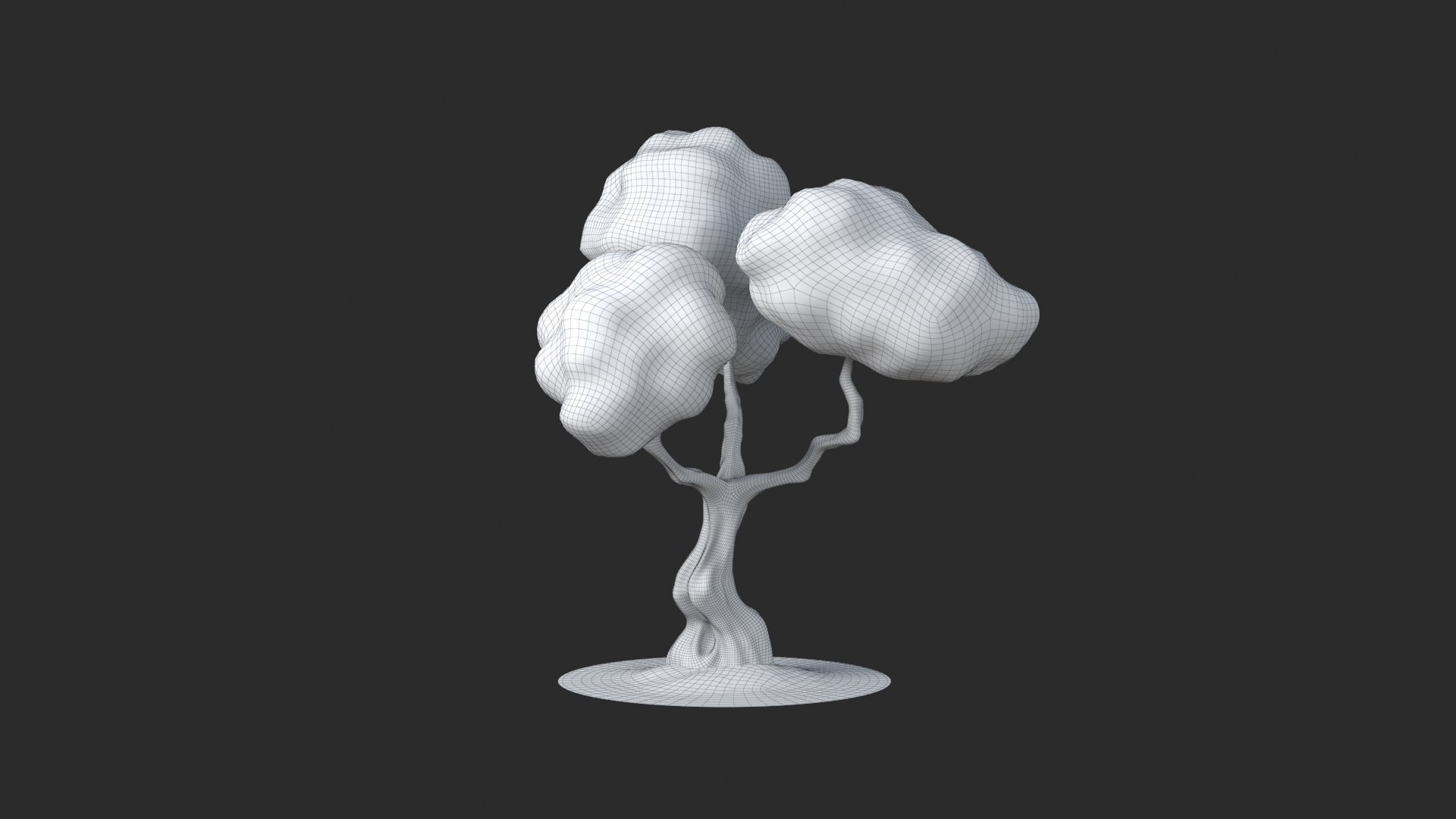 Stylized Tree V3 3D Model - TurboSquid 2037365