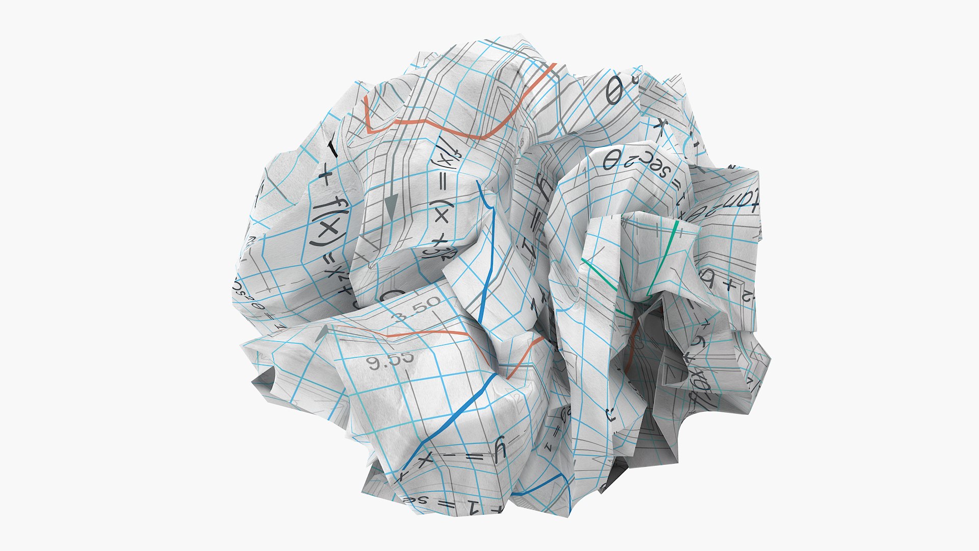 3D Crumpled Paper 1 - TurboSquid 1937549