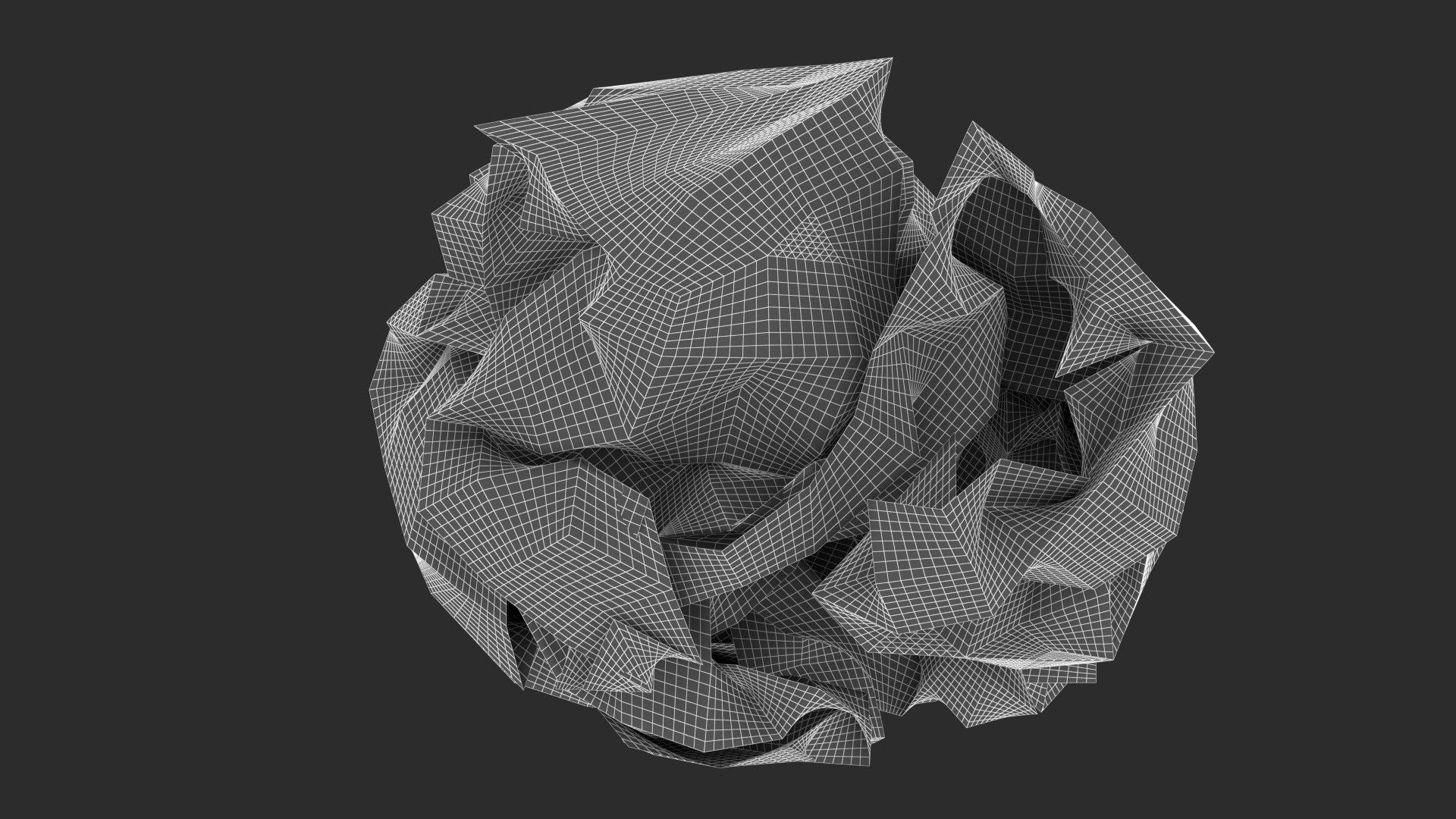 3D Crumpled Paper 1 - TurboSquid 1937549