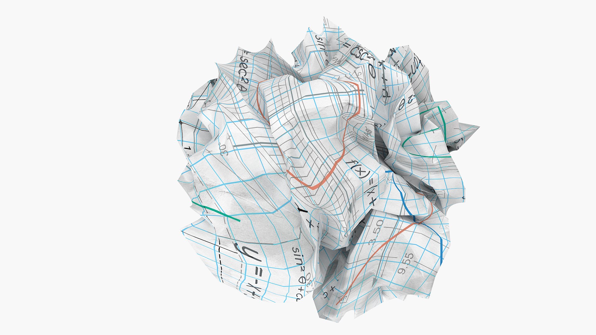 3D Crumpled Paper 1 - TurboSquid 1937549