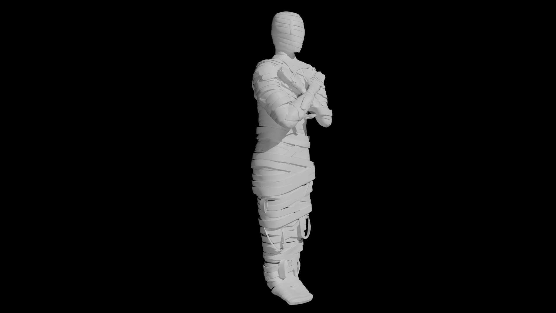 Mummy 3D model - TurboSquid 1844416