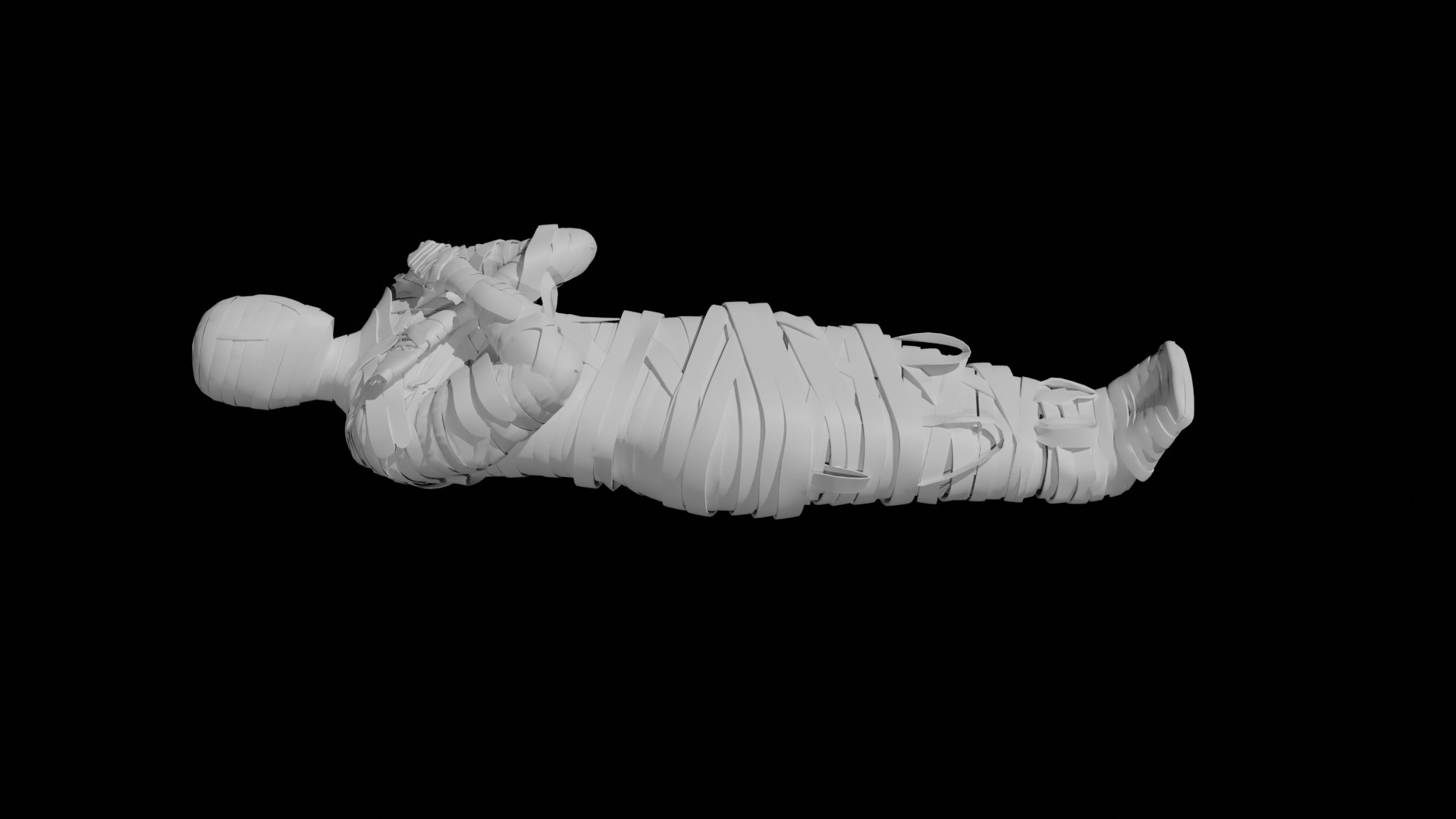 Mummy 3D Model - TurboSquid 1844416