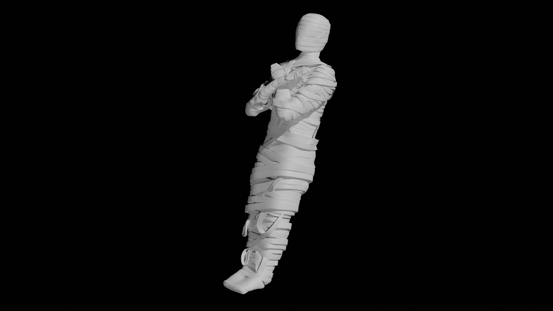 Mummy 3D Model - TurboSquid 1844416