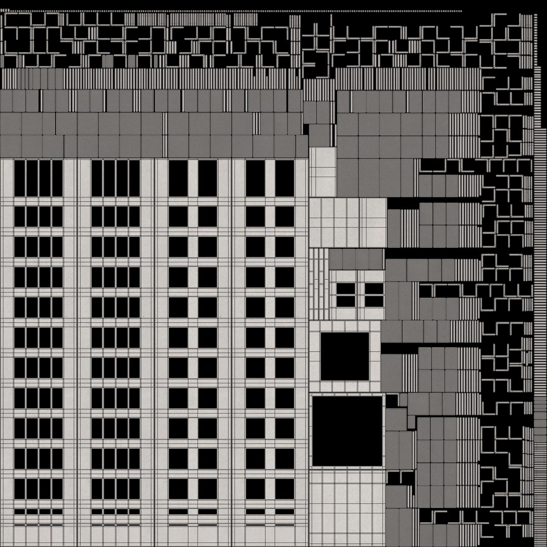 3D Paper Skyscraper 07 - TurboSquid 2184769
