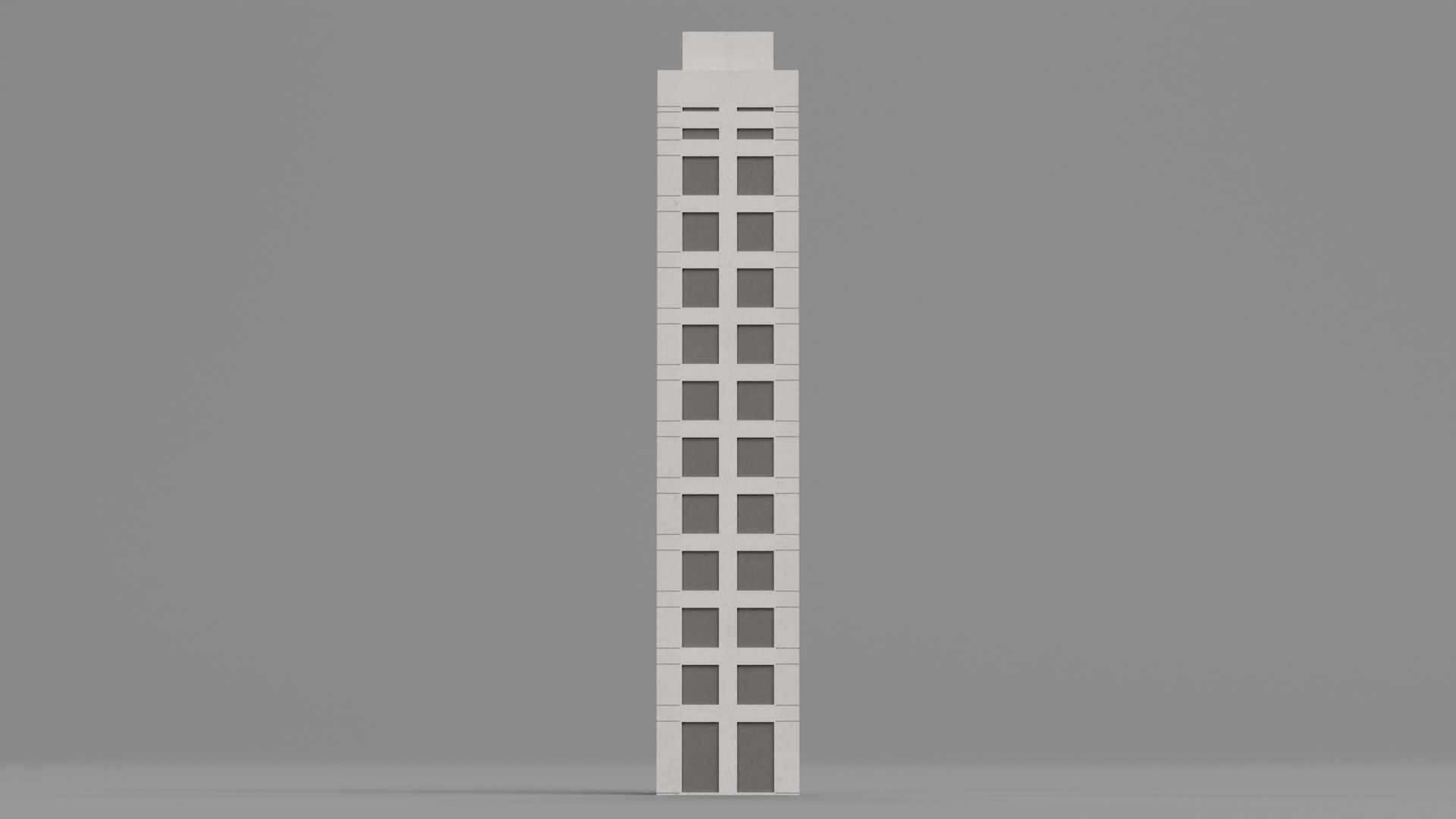 3D Paper Skyscraper 07 - TurboSquid 2184769