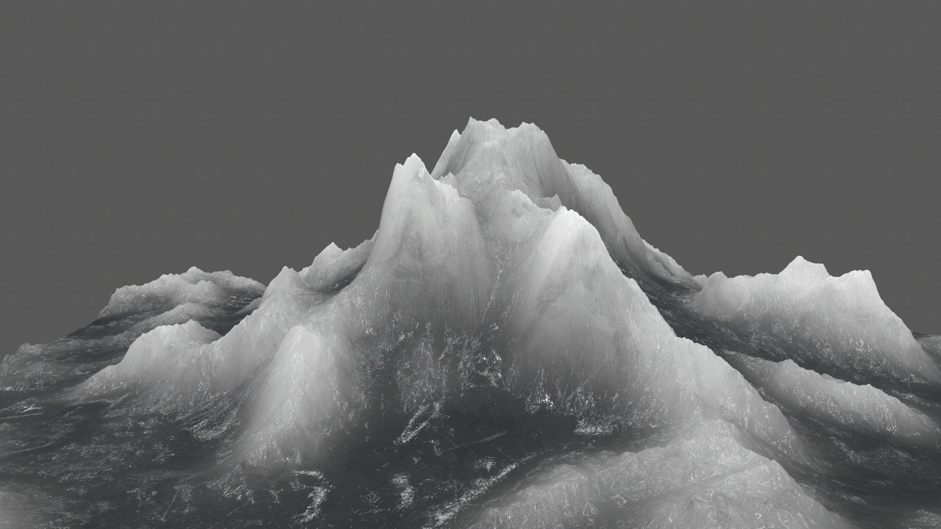 Ice Mountain 3D Model - TurboSquid 1313371