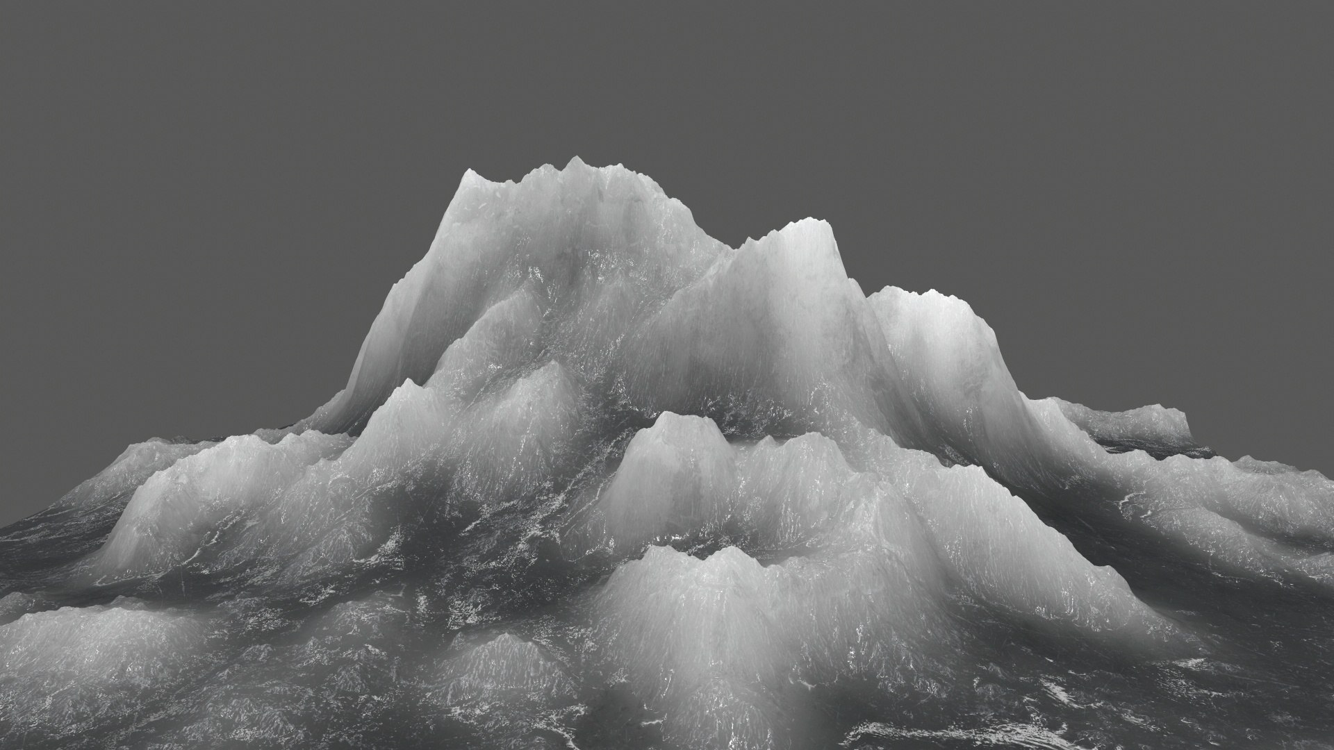 Ice Mountain 3D Model - TurboSquid 1313371