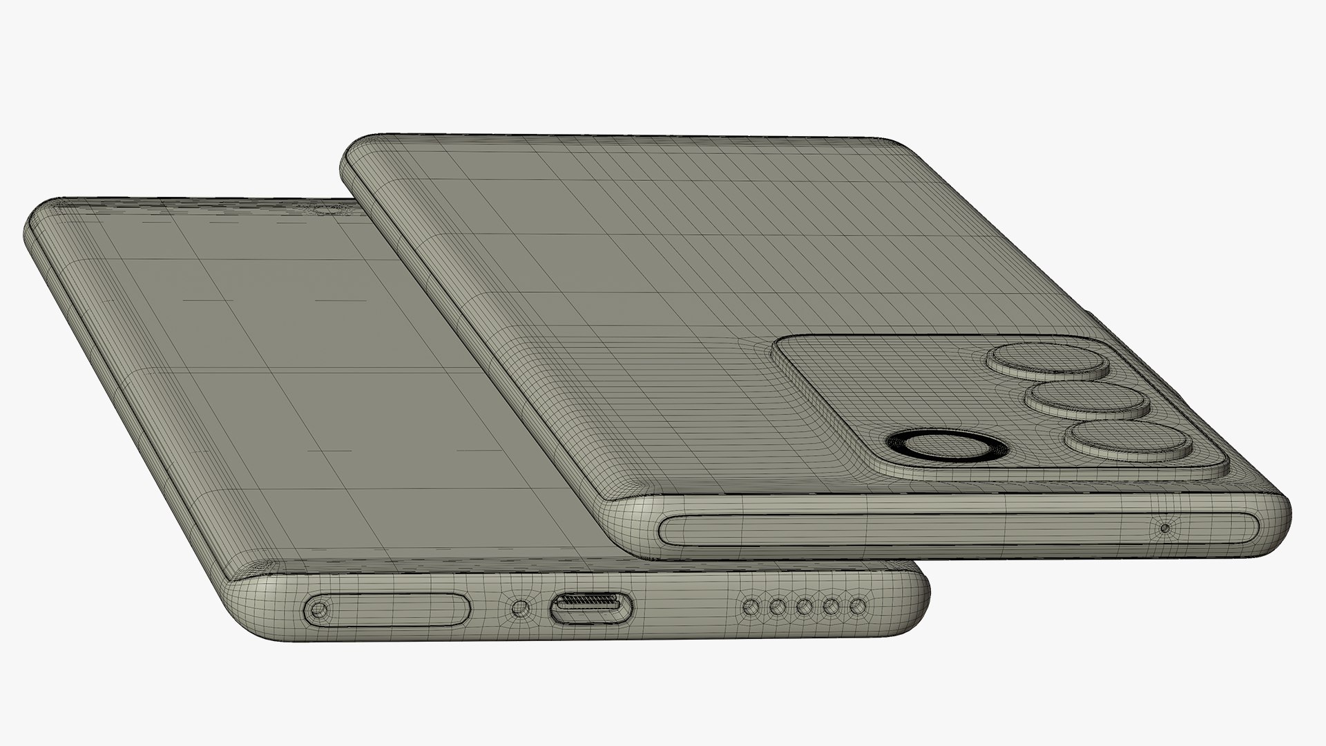 Vivo S16 Black 3D model - TurboSquid 2062848