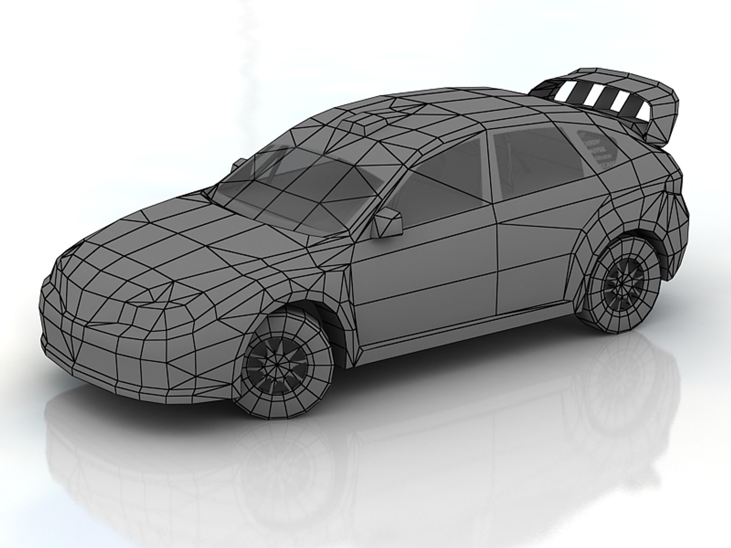 Subaru Impreza Wrc 3d Max