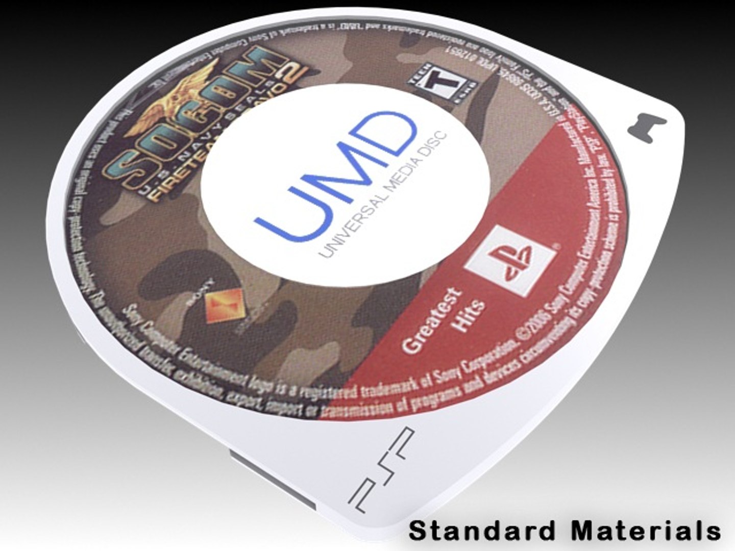 3D Universal Media Disc - TurboSquid 1301835