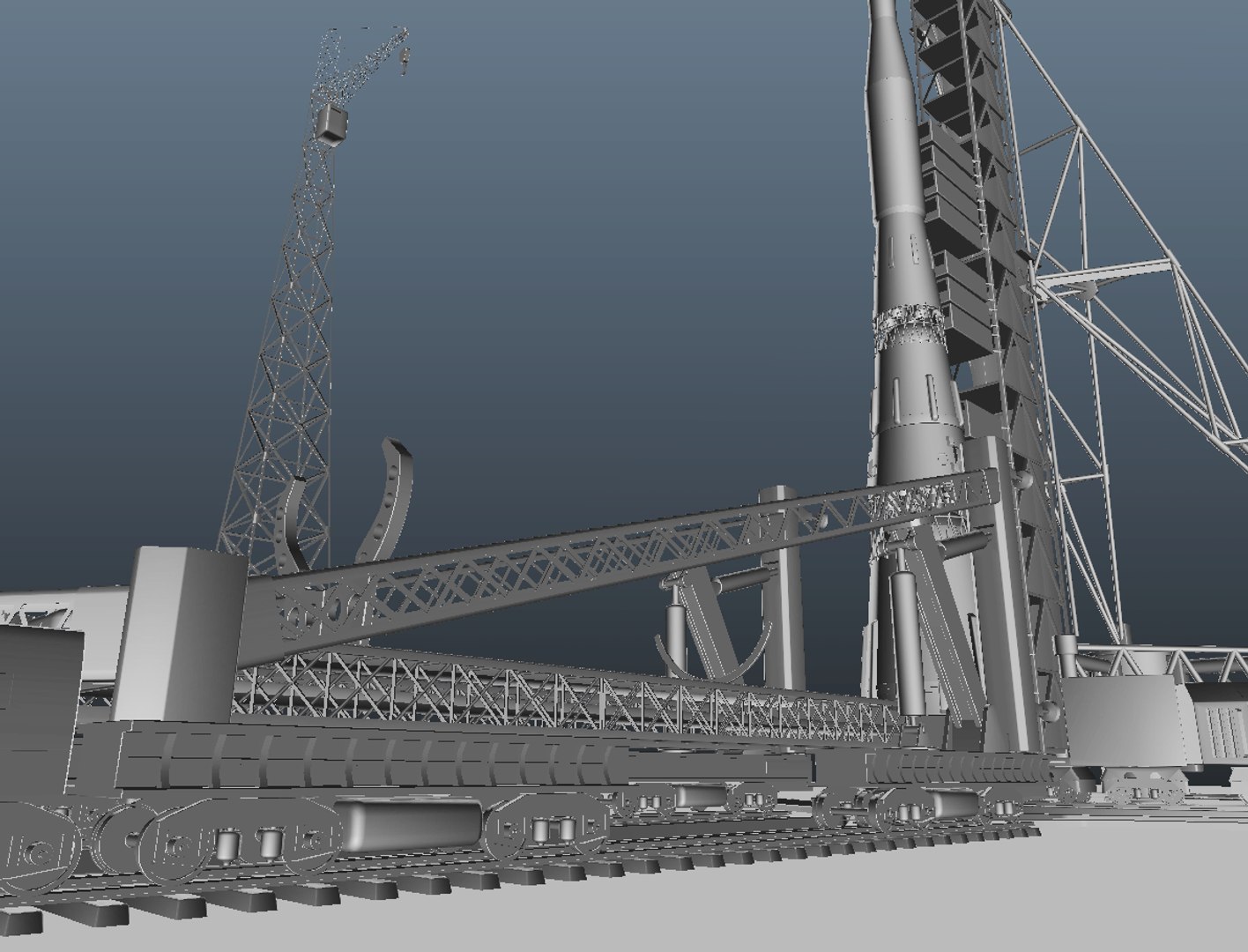 3D Rocket Launch Model - TurboSquid 1311417